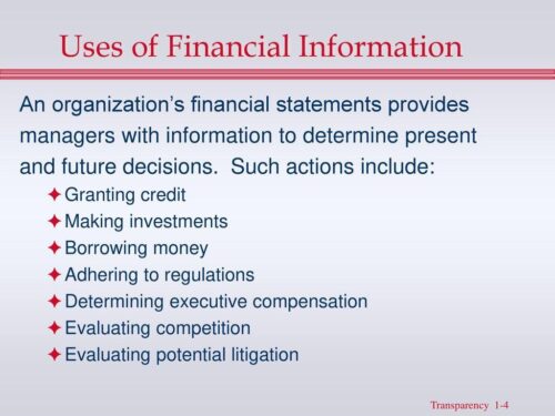 1.3 Uses Of Financial Information | LearnHUB: South Africa's Leading ...
